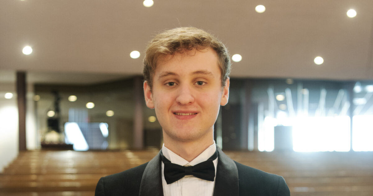 Aaron Galloway's student recital to be held on… | Dordt University